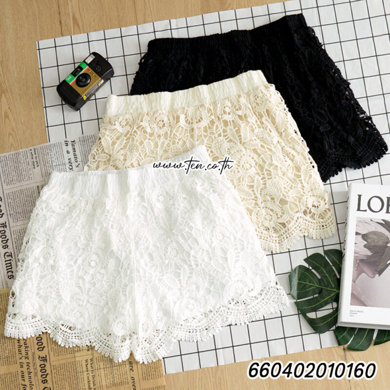 Lace shorts Blooming Lace Shorts Women's Lace Shorts floral